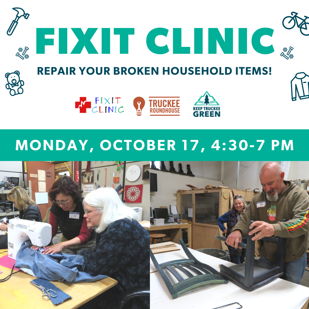 Fixit Clinic | Keep Truckee Green