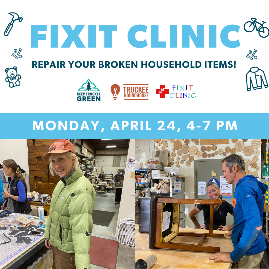 Fixit Clinic - Keep Truckee Green